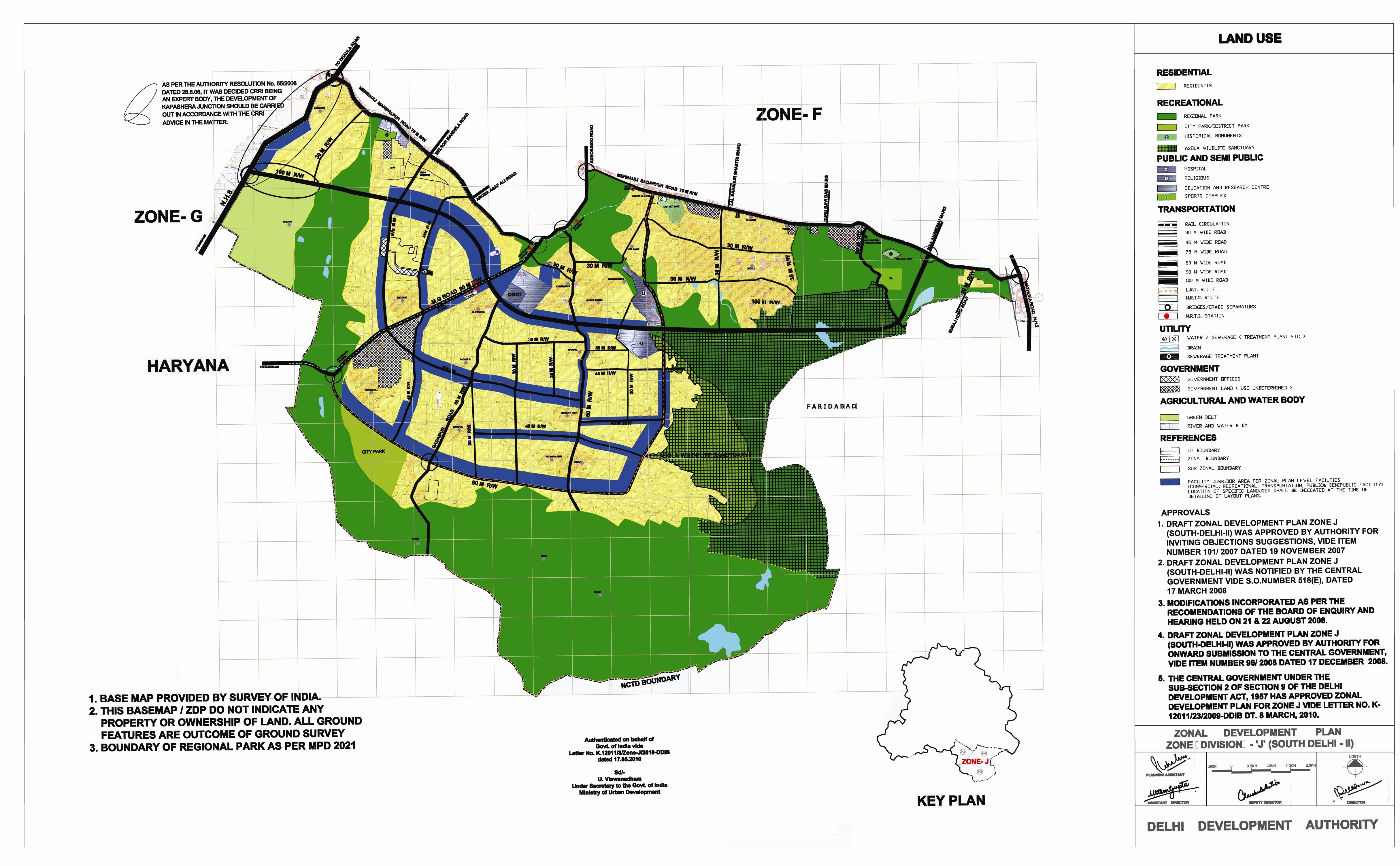 Zonal Development Plan (as per MPD-2021) | DDA