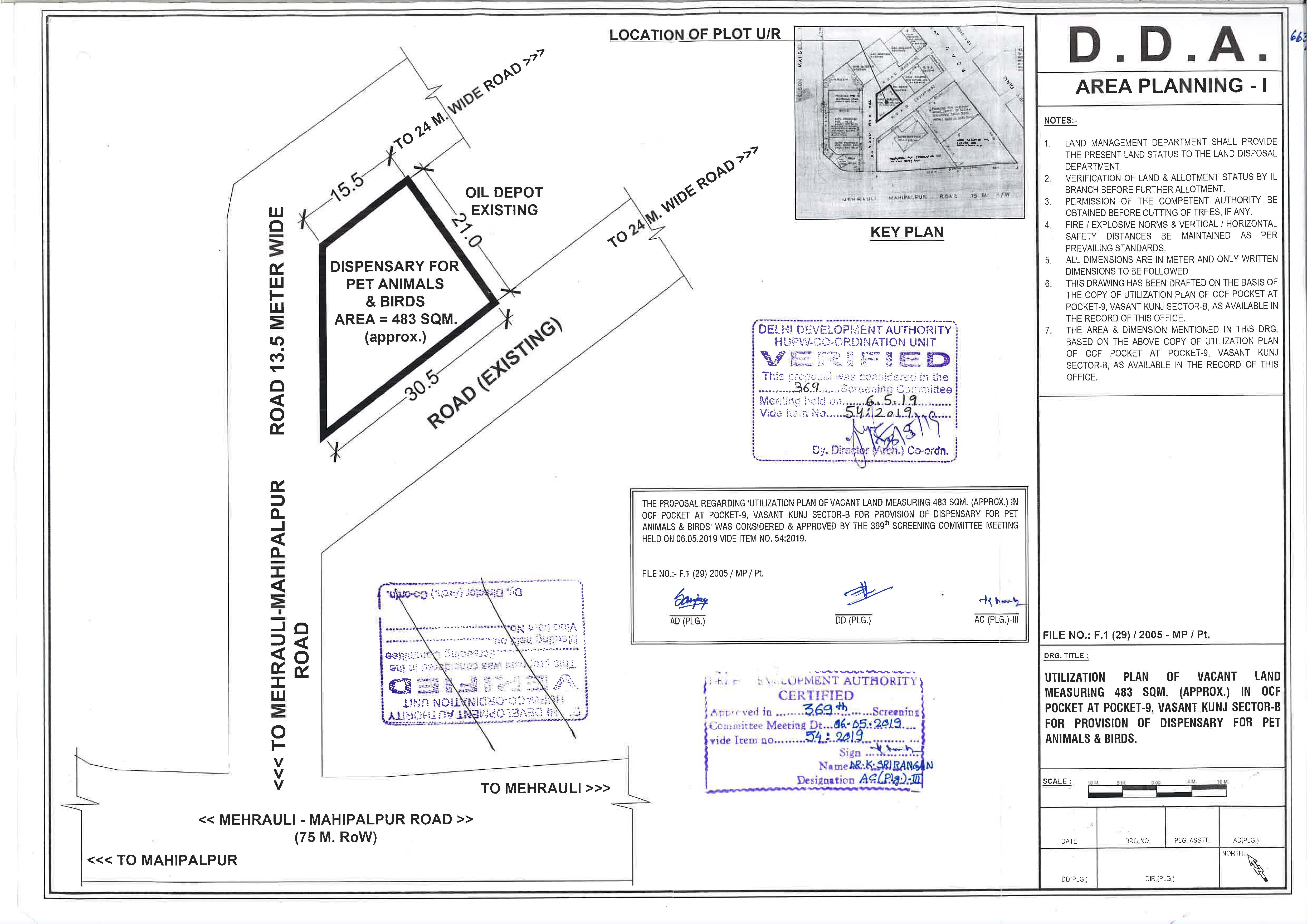 Land Layout | DDA