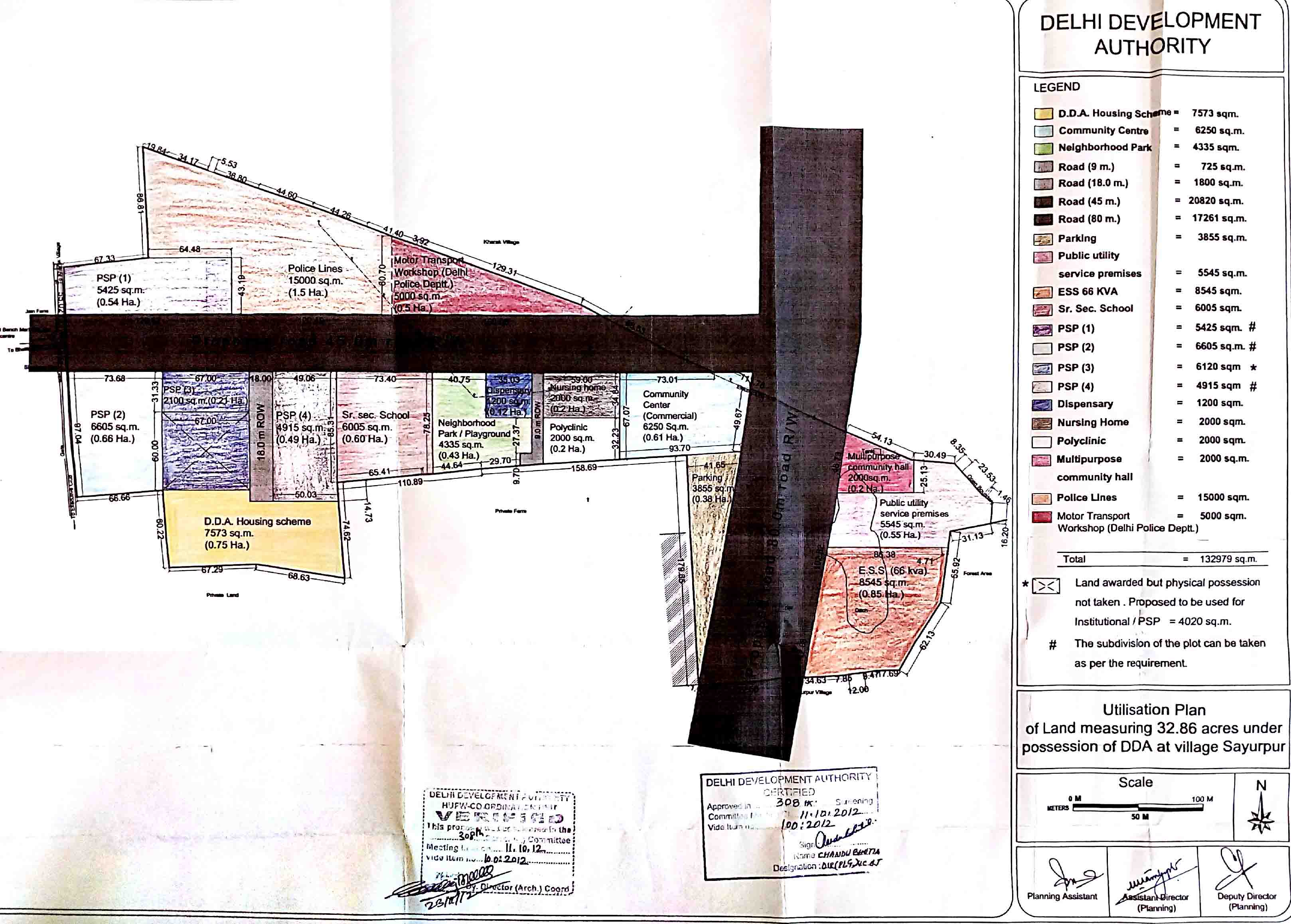 Land Layout | DDA