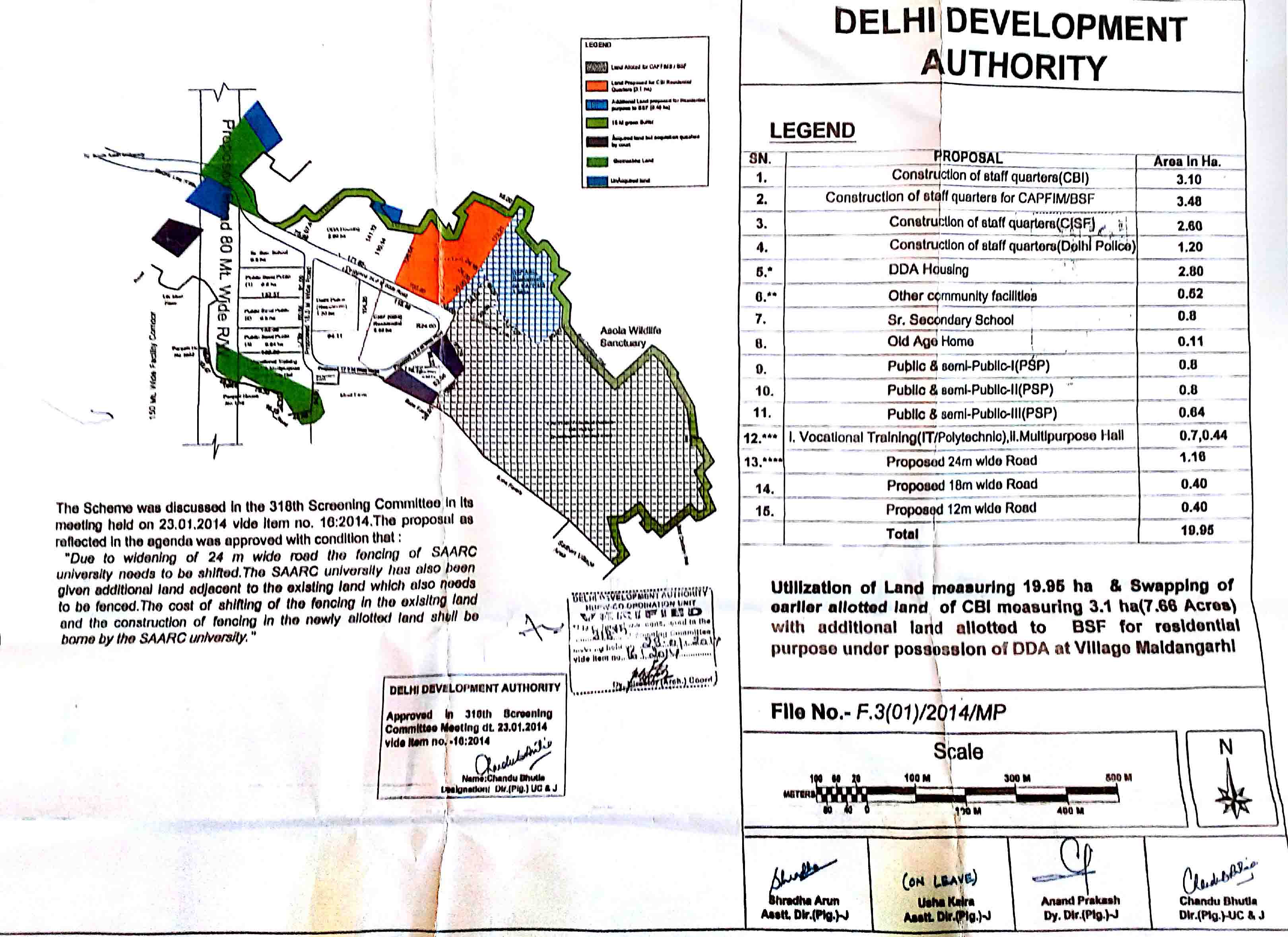 Land Layout | DDA